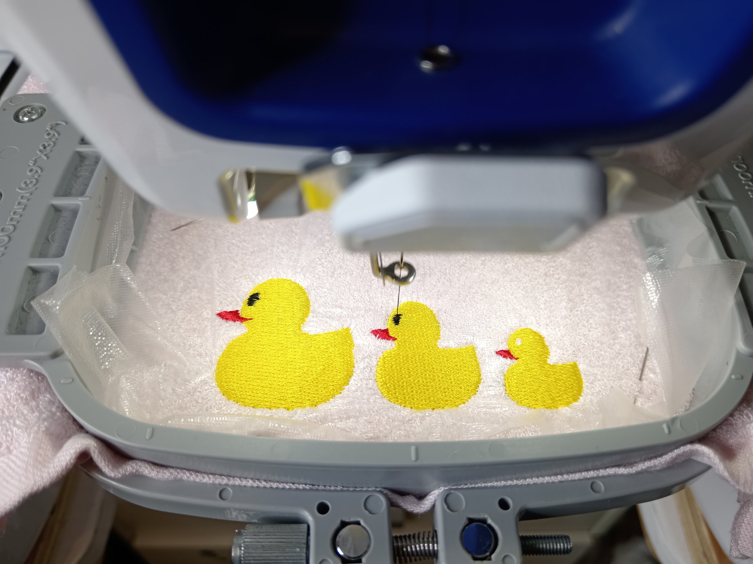 Little Rubber Ducky 3 Size -machine Embroidery Design,bath Time Rubber ...