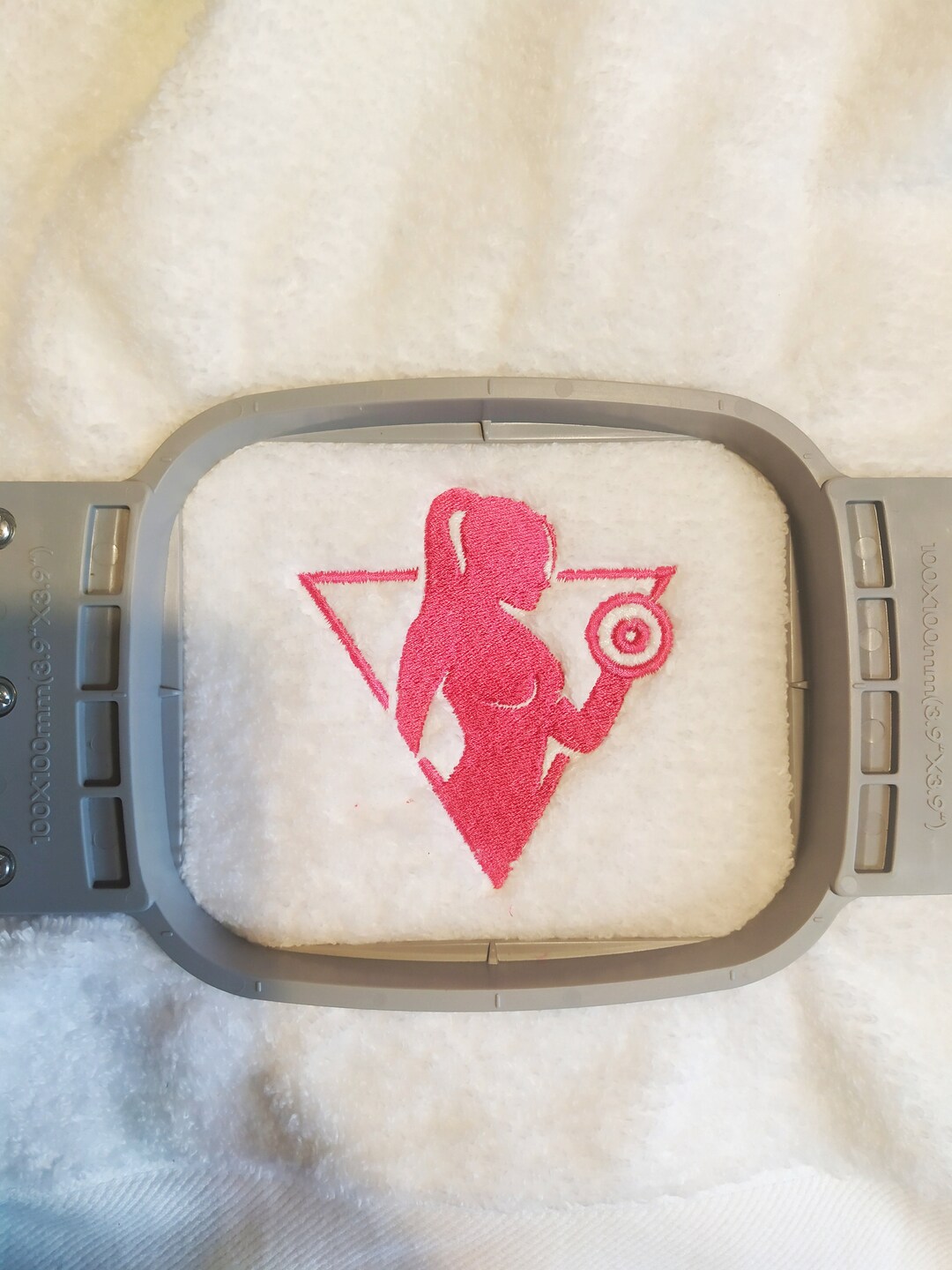 Fitness Girl Machine Embroidery Design. Machine Embroidery Design for ...