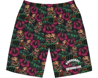 Tiki Board Shorts - Etsy