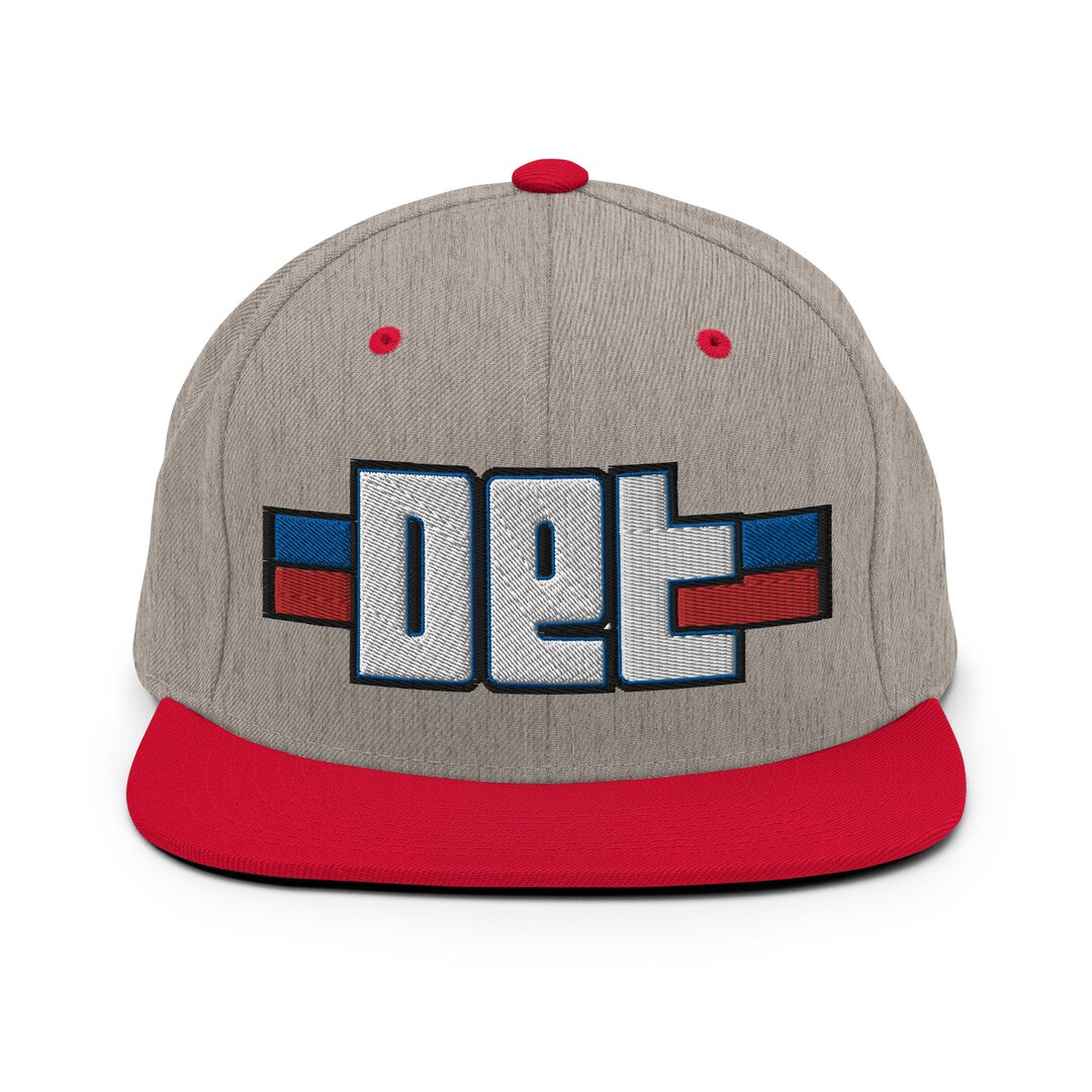 BMC DET Basketball Snapback Hat - Etsy