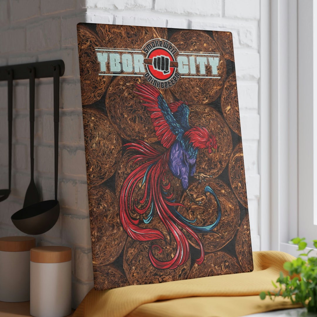 SWDB Ybor Cigars Glass Cutting Board - Etsy