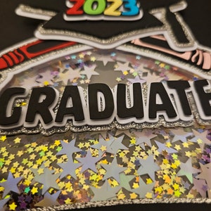Custom Graduation Cake Topper Preschool Graduation Shaker Cake Topper ...