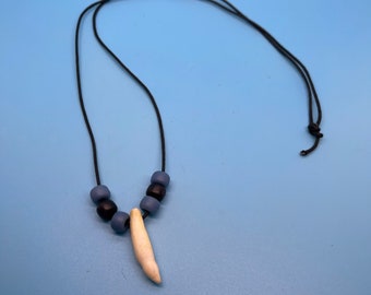 Handmade Crocodile Tooth Necklace - Etsy