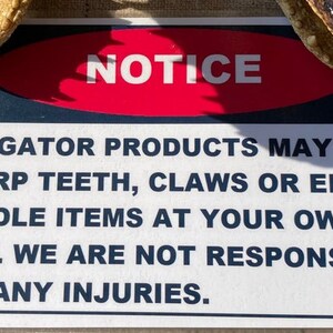 10 Scratch and Dent Gator Heads - Etsy