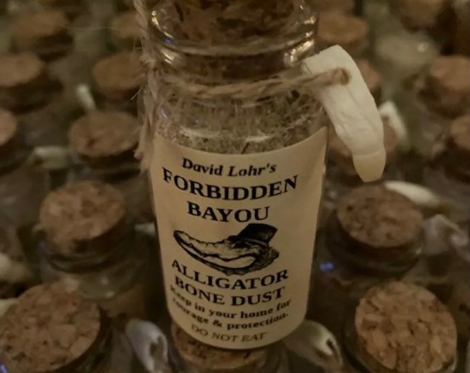 10 Bottles of ALLIGATOR BONE DUST Voodoo Hoodoo Wicca - Etsy
