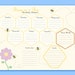 Busy as a Bee Weekly Planner, PRINTABLE, Instant Download, Bumblebee ...