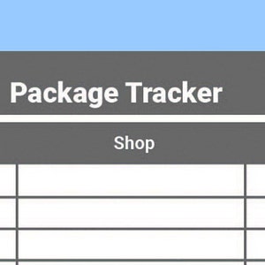 Online Order Tracker PRINTABLE, Package Log, Black, Dark Gray, US ...