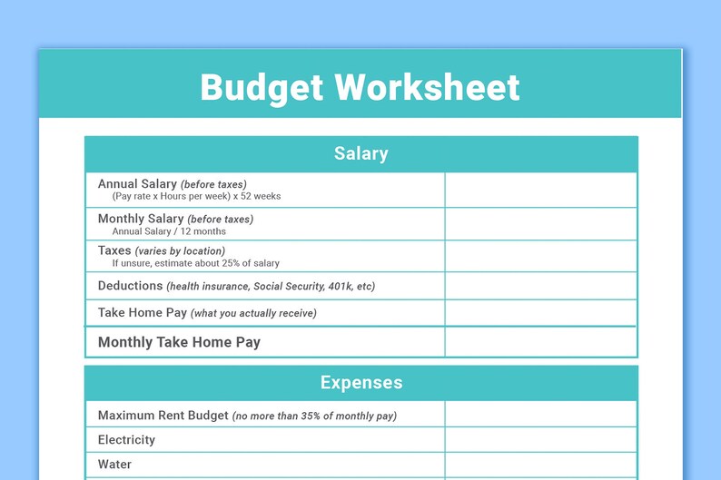 Apartment Search Bundle, PRINTABLES, Instant Download, Graduation Gifts ...