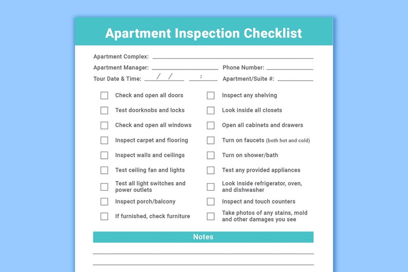 Apartment Search Bundle, PRINTABLES, Instant Download, Graduation Gifts ...