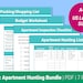 Apartment Search Bundle, PRINTABLES, Instant Download, Graduation Gifts ...