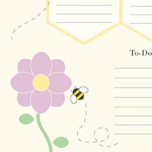 Busy as a Bee Weekly Planner, PRINTABLE, Instant Download, Bumblebee ...