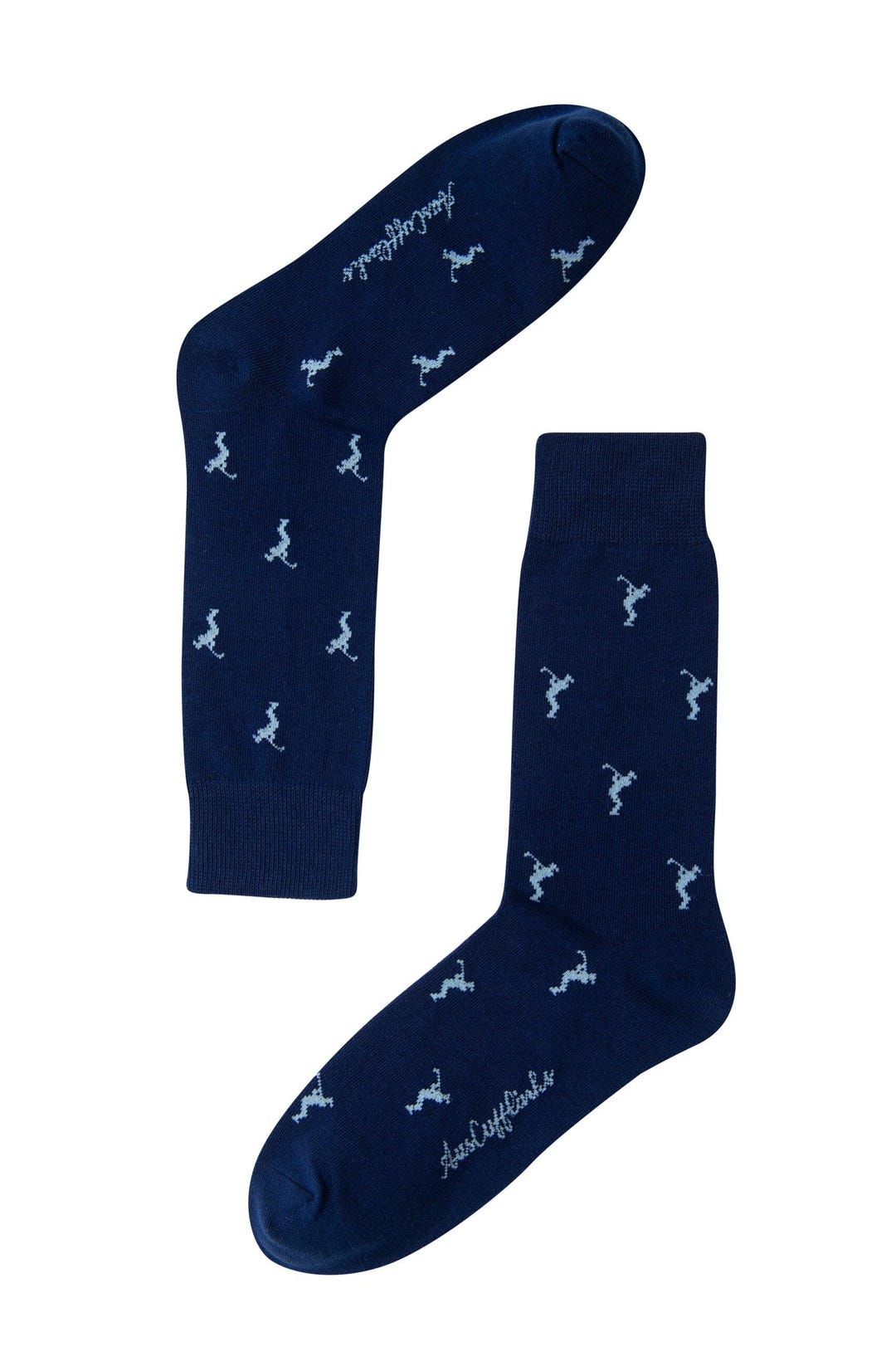 Golf Swing Blue Socks | Men's Dress Socks for Him Wedding Socks ...