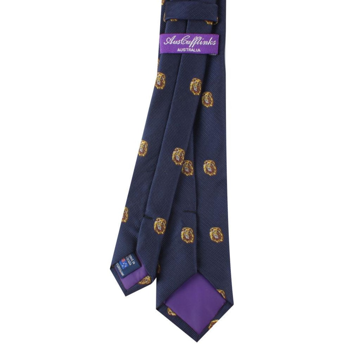KING LION Skinny Tie | Thin Lion-themed Necktie for Men | Perfect ...