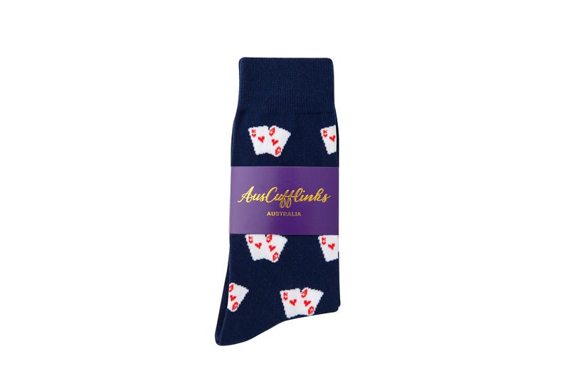 POKER SOCKS | Unique Vegas Style Collectible Socks for Men | Fun Casino ...