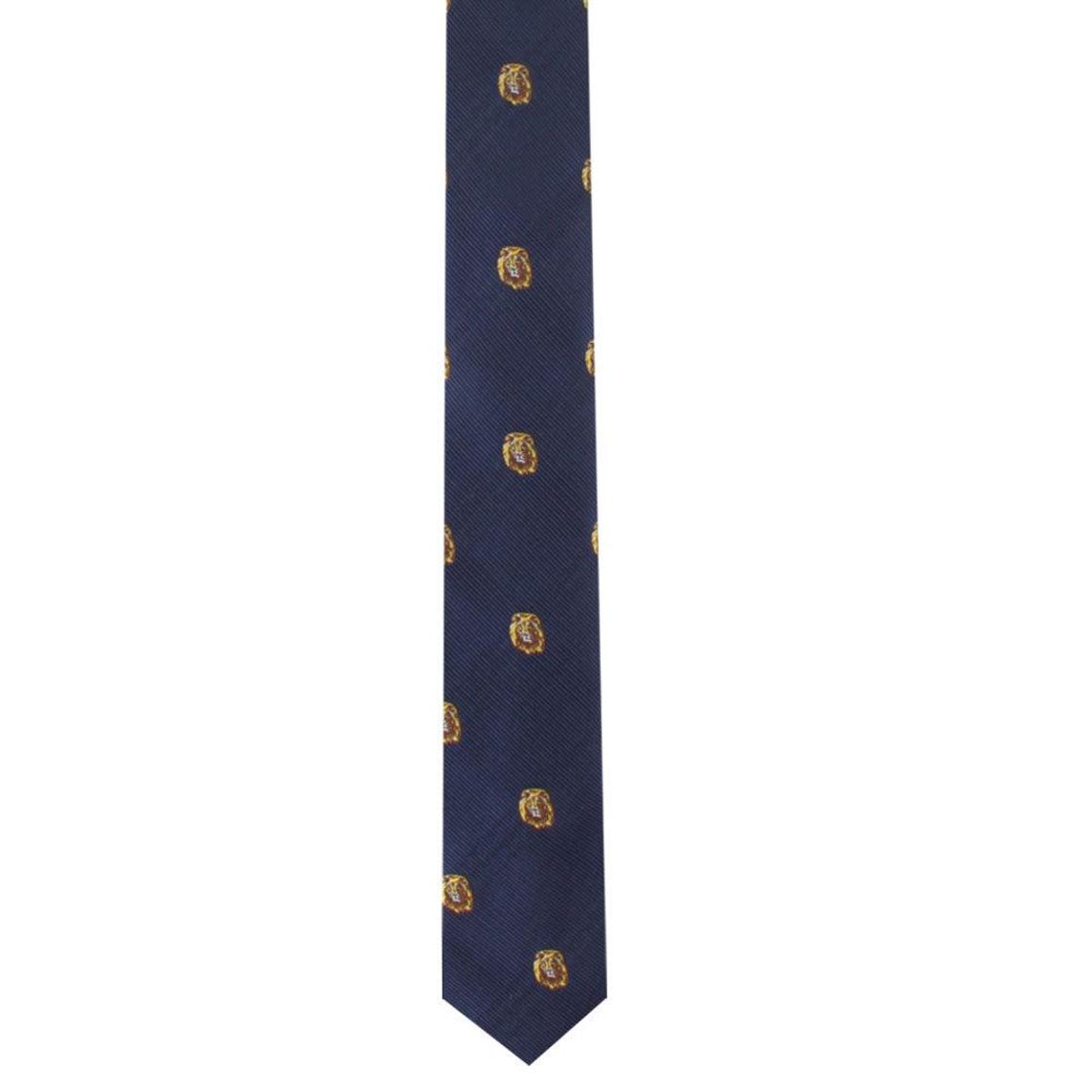 KING LION Skinny Tie | Thin Lion-themed Necktie for Men | Perfect ...
