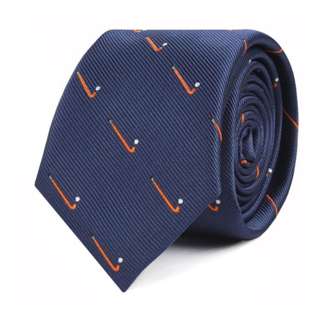 Field Hockey Skinny Tie L Sports-themed Thin Necktie for Men L Perfect ...