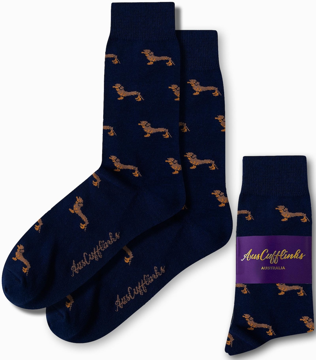 SAUSAGE DOG SOCKS | Fun Animal Print Socks for Men | Perfect Gift for ...