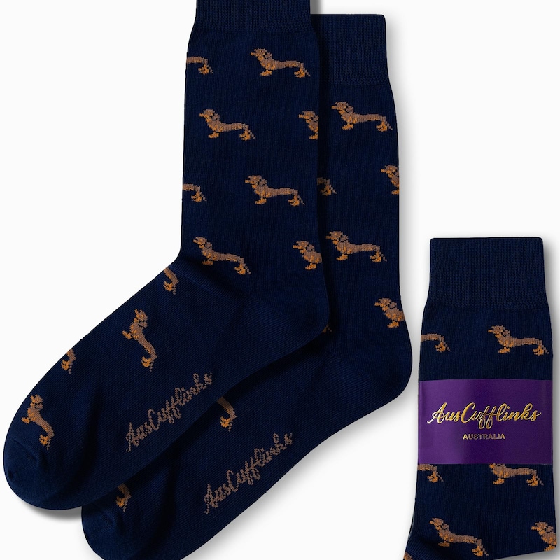 Weiner Dog Socks Men - Etsy