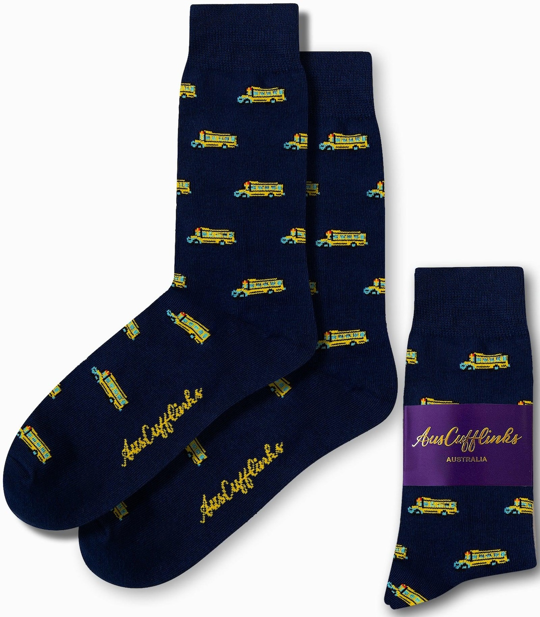 SCHOOL BUS SOCKS | Perfect Birthday, Holiday or Christmas Gift for Him ...