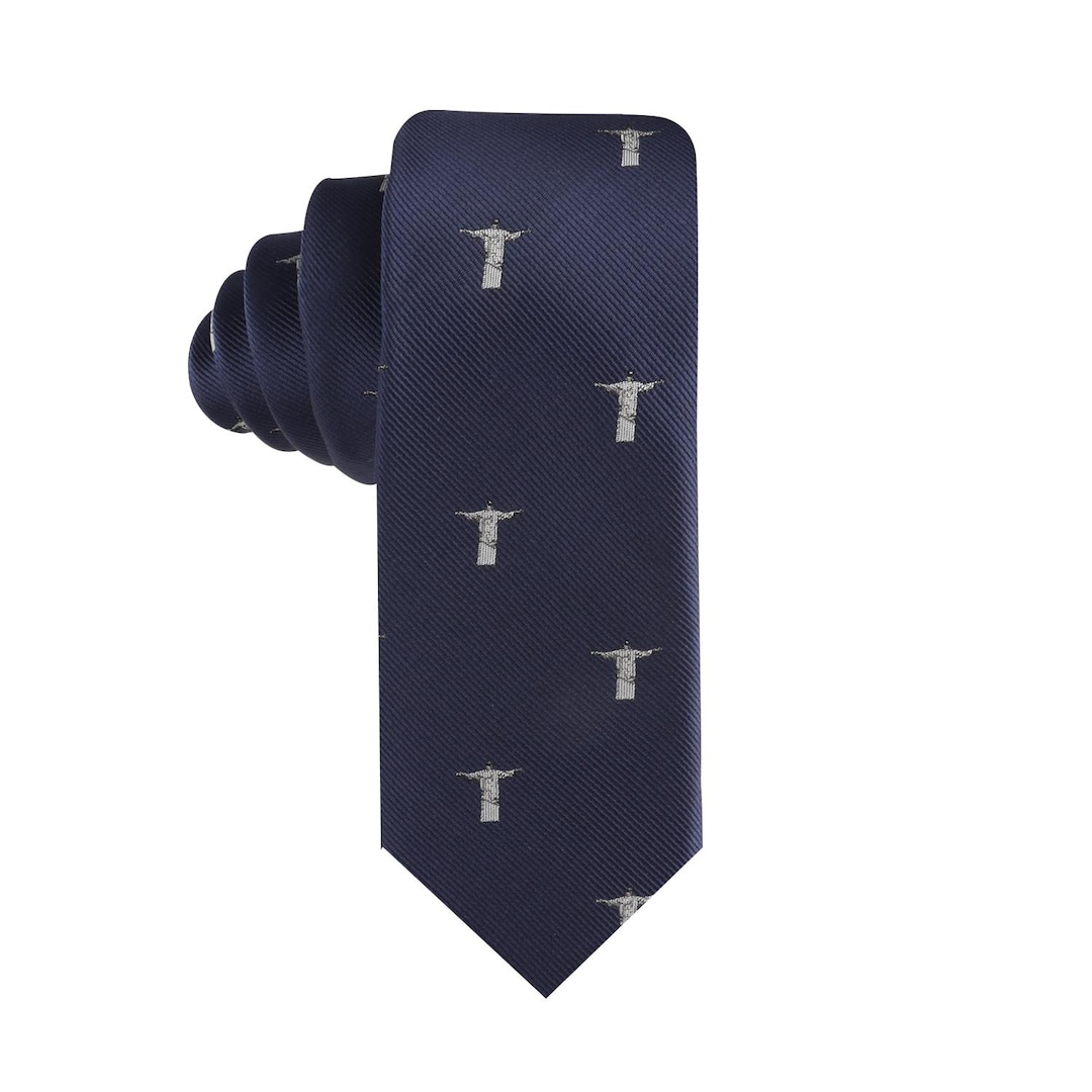 JESUS Tie, Christian Faith Necktie, Religious Ties for Men, Gift for ...
