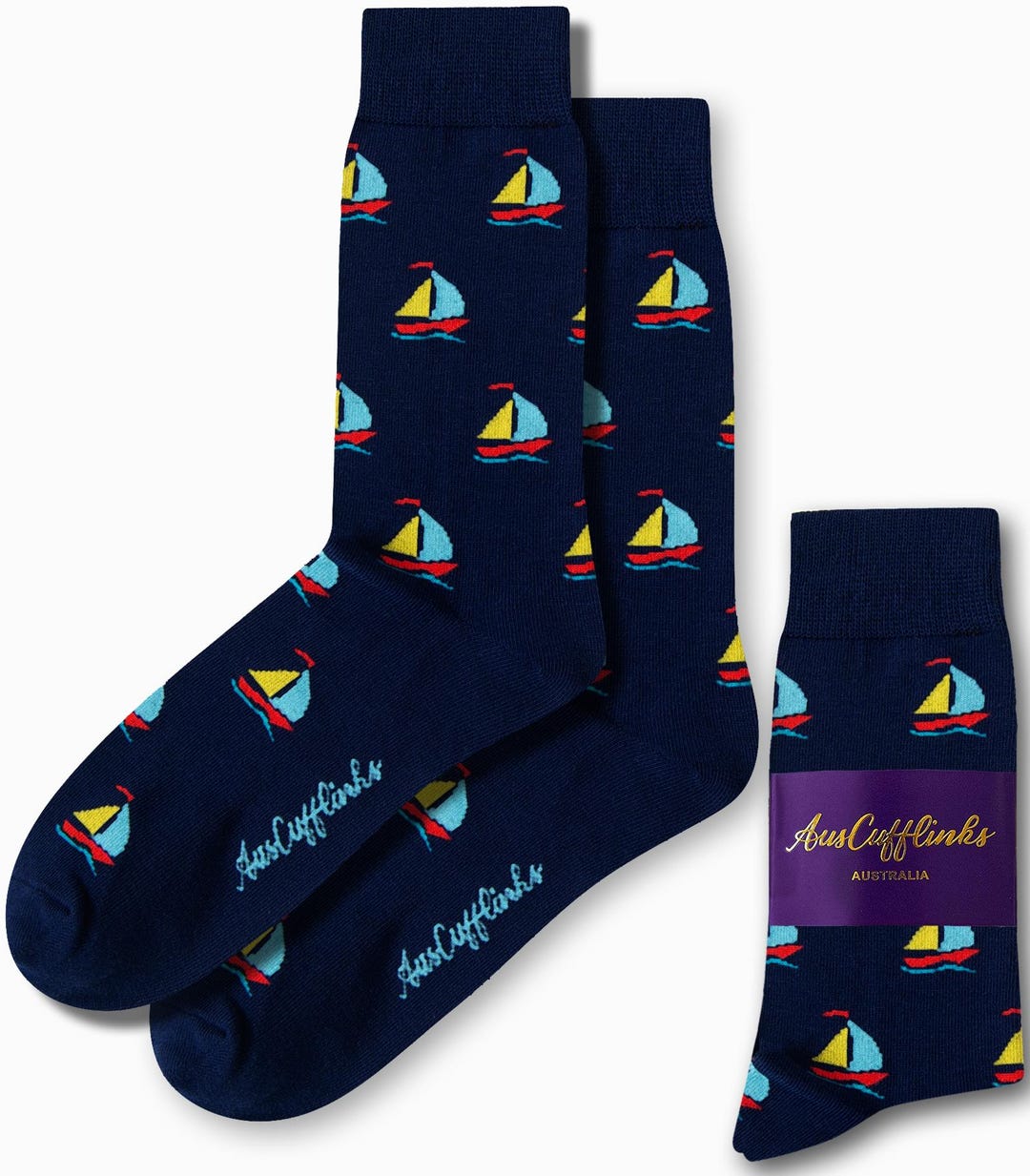 SAIL BOAT SAILOR Socks | Sailor Socks Groomsmen Socks Weddings | Gift ...