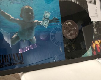 Nirvana Vinyl Art 12 Inch for Wall Art Music Home Decor - Etsy