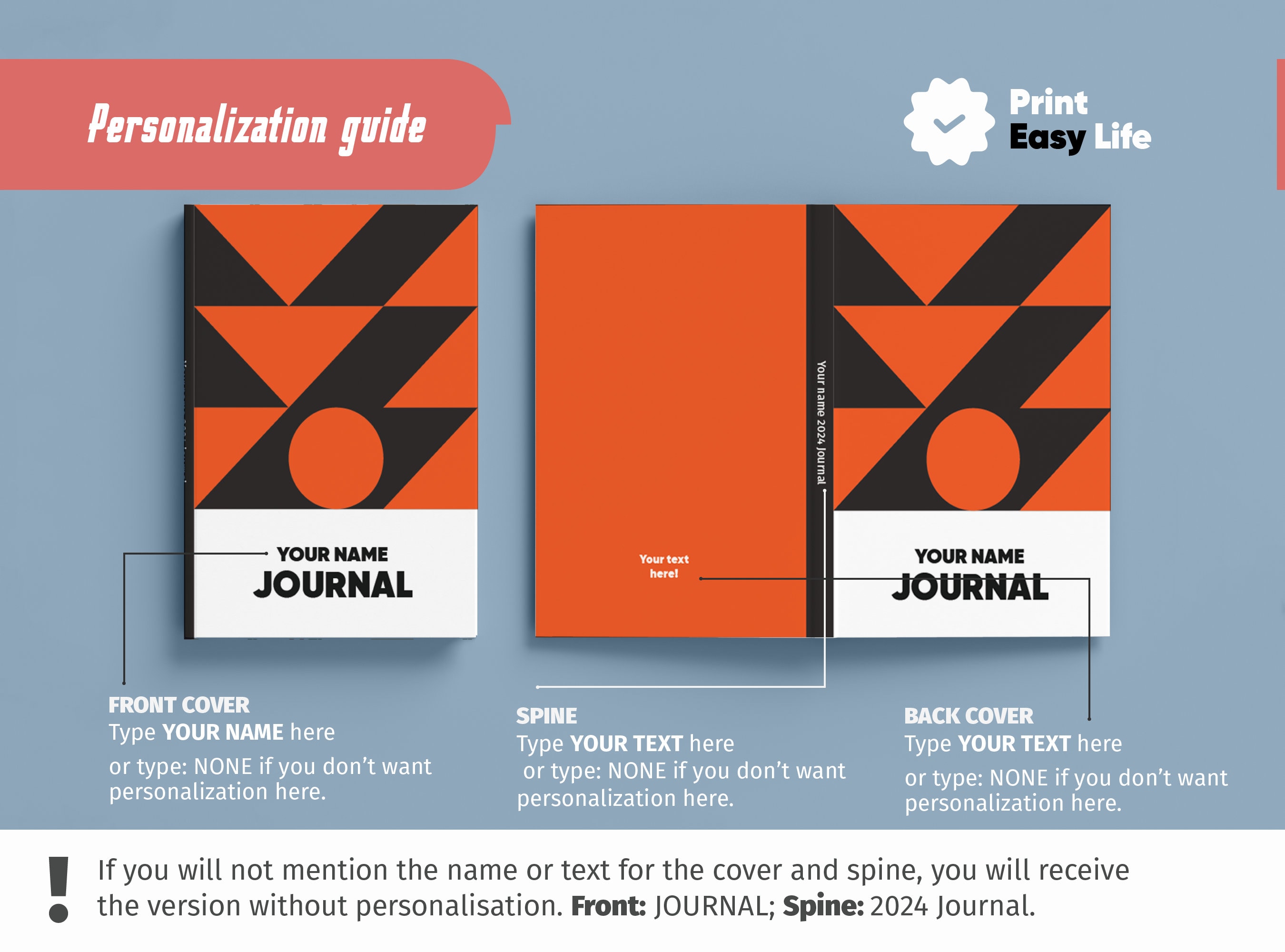 2024 Journal Notebook With 2024 Calendar Free - Etsy