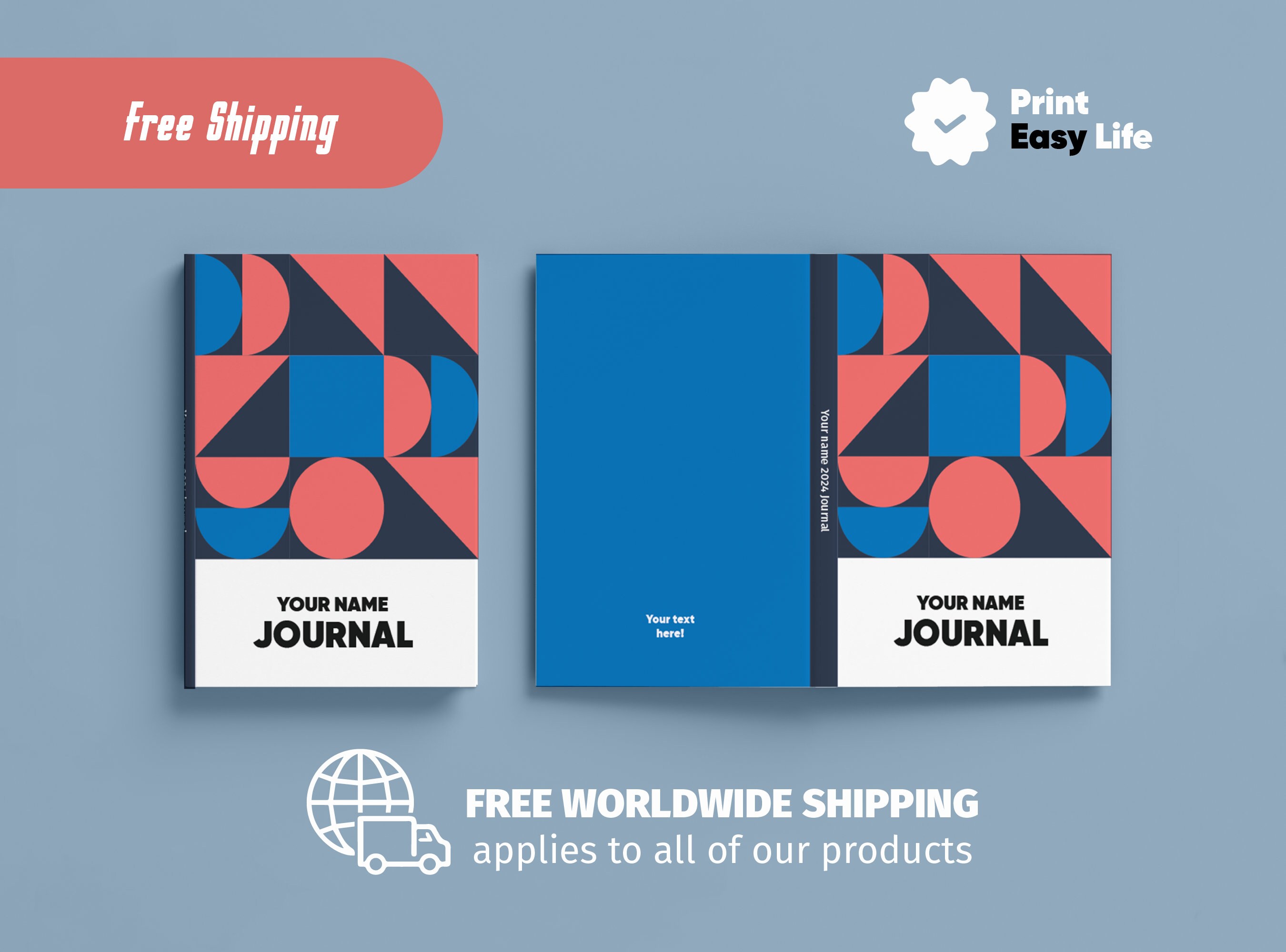 2024 Journal Notebook With 2024 Calendar Free - Etsy