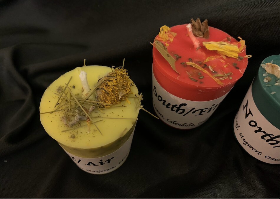 Calling the Quarters / the Four Elements (north South East West) (earth ...