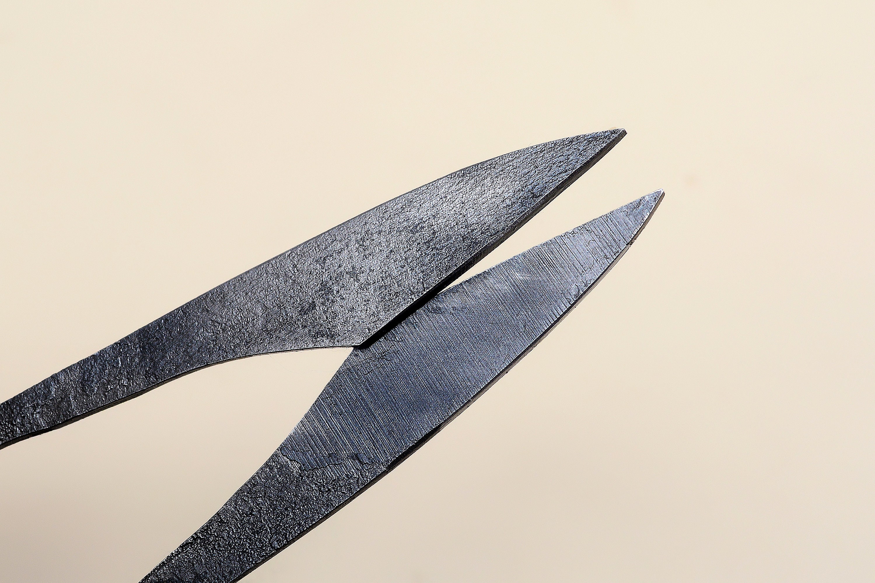 Gun Metallic Scissor Handmade Scissor Hand forges Scissor. | Etsy