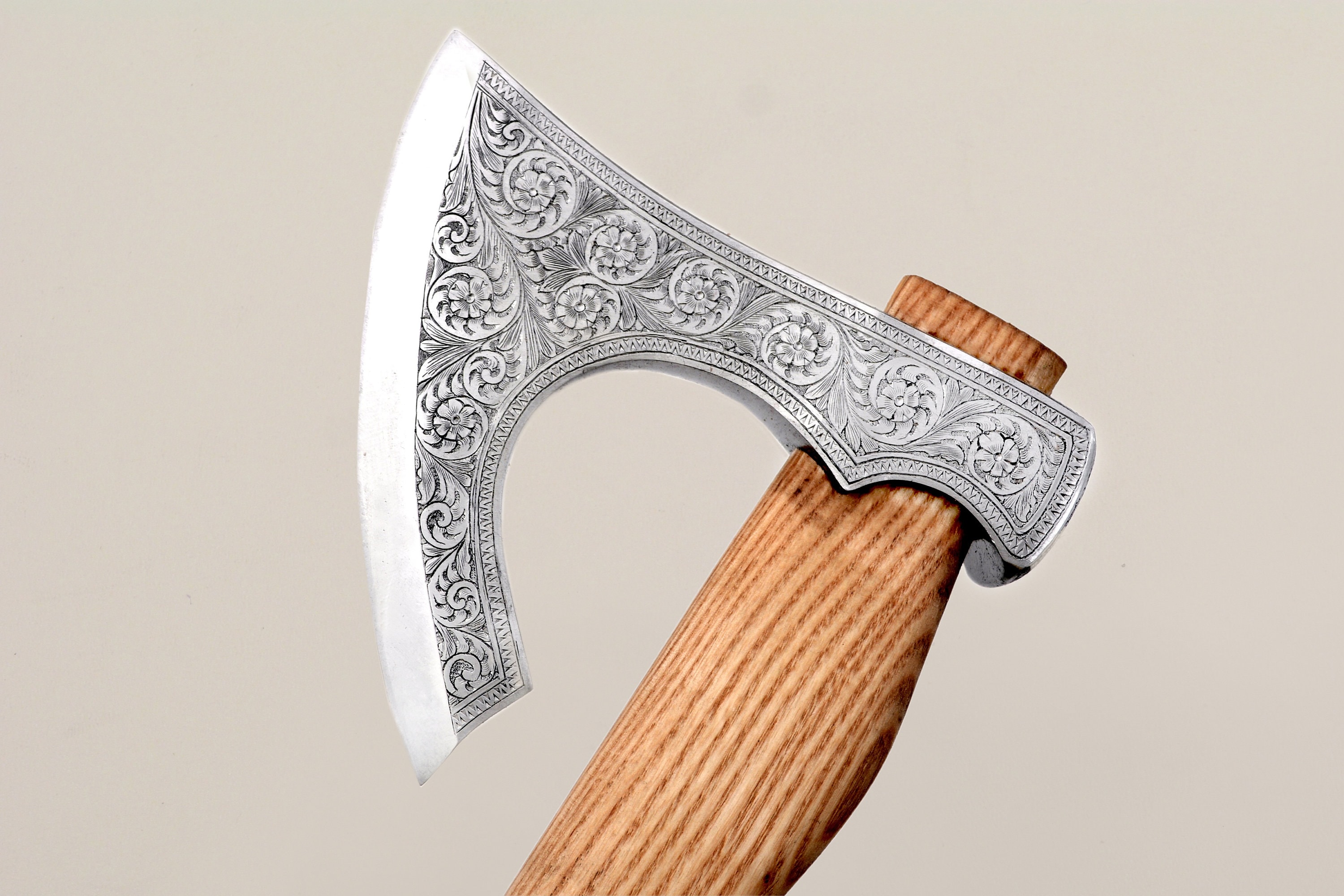 Engraved Axe Viking Axe Unique Design Axe Hard Steel Axe | Etsy