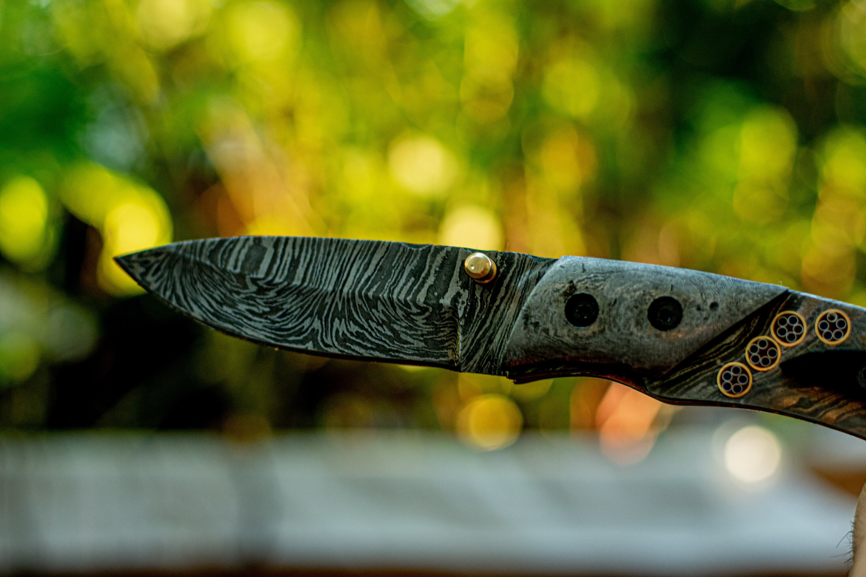 Handmade Damascus Blade Folding Pocket Knife 100 % Pure - Etsy