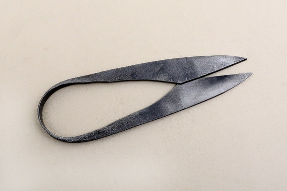 Gun Metallic Scissor Handmade Scissor Hand Forges Scissor. | Etsy Canada