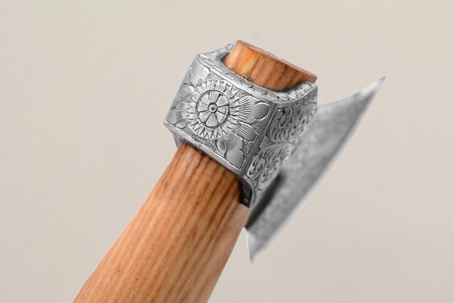 Engraved Axe Viking Axe Unique Design Axe Hard Steel Axe | Etsy