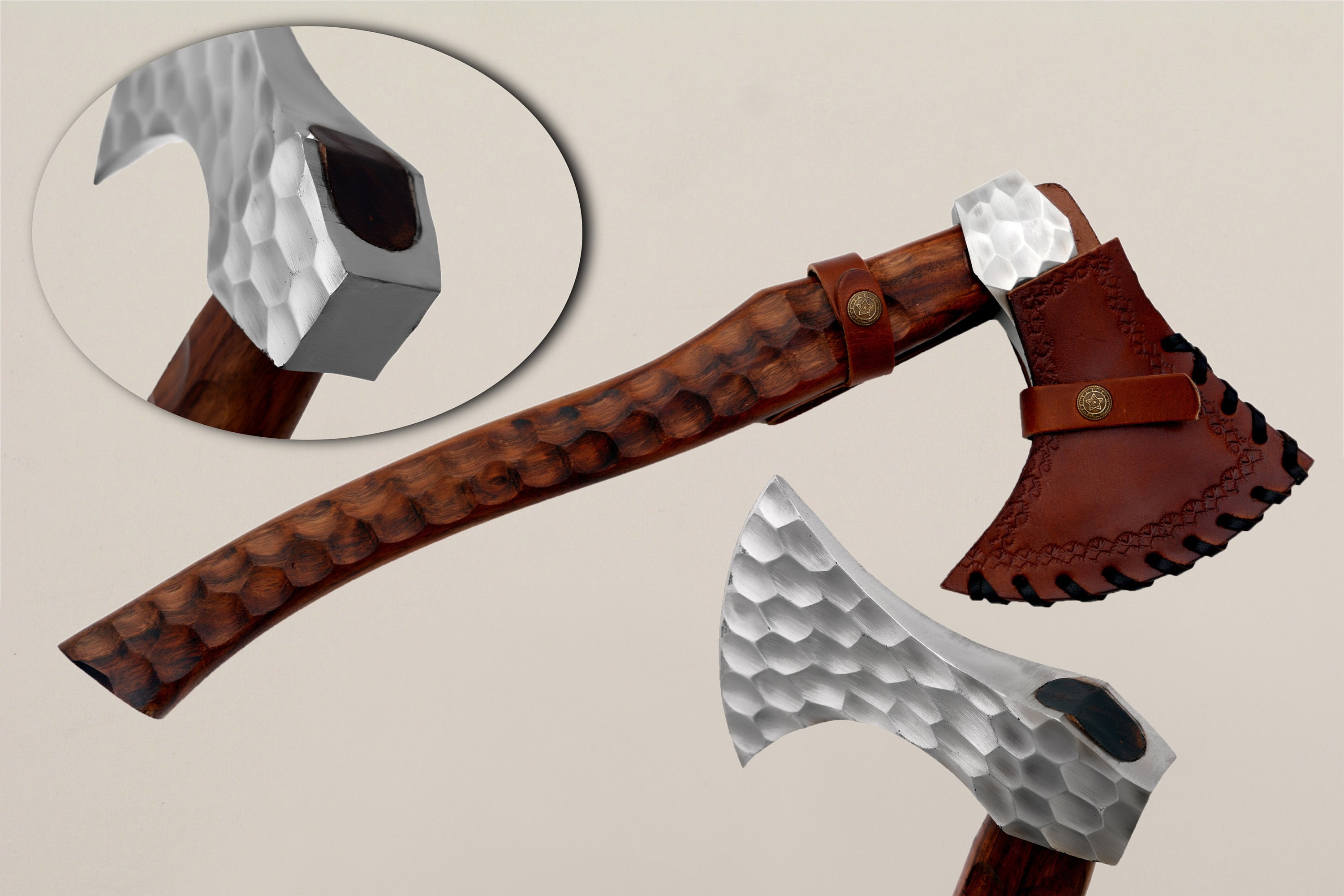 Hacha de diseño de martillo hacha vikinga hacha de diseño | Etsy