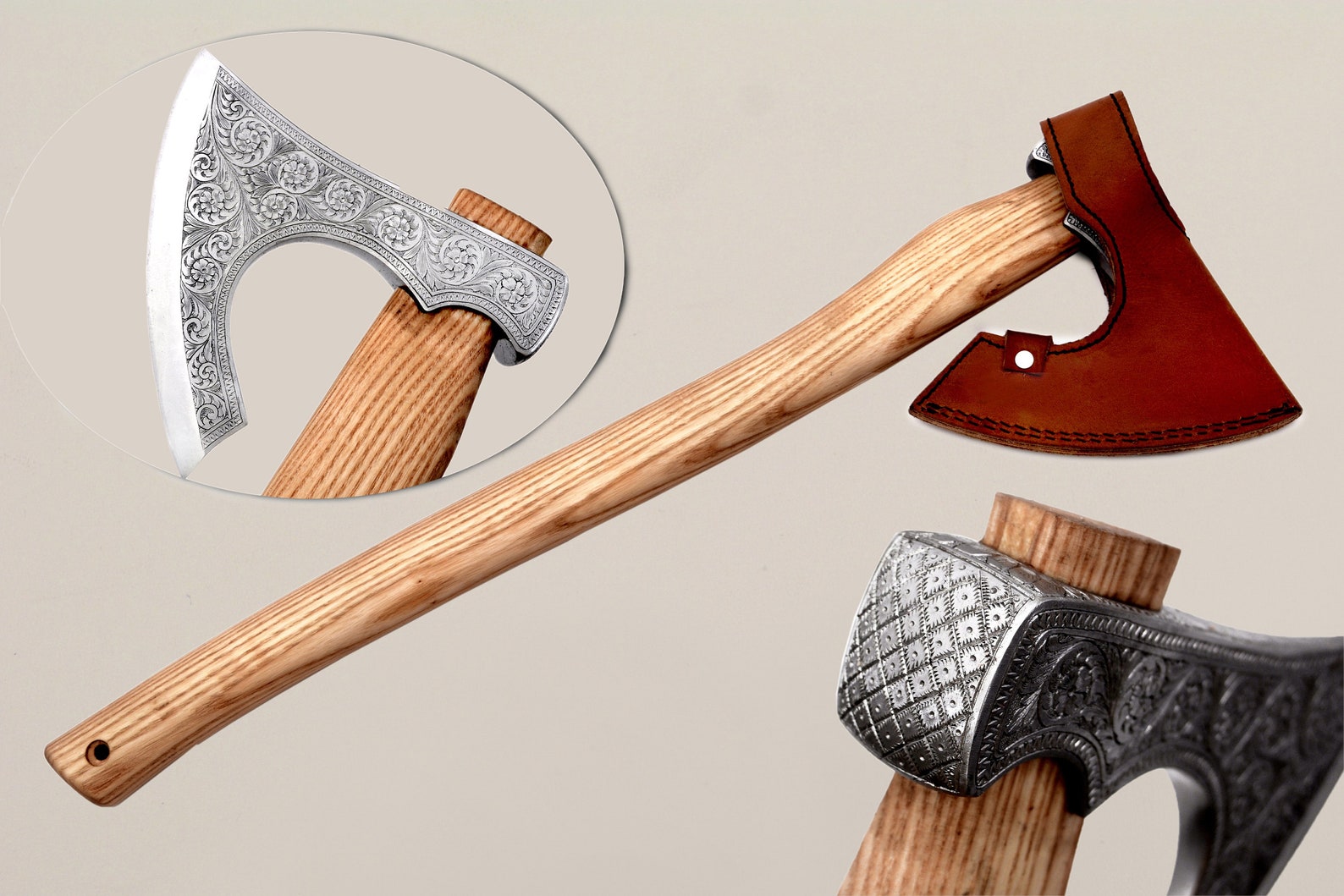 Engraved Axe Viking Axe Unique Design Axe Hard Steel Axe | Etsy