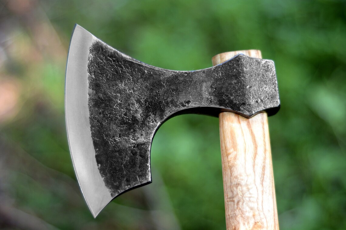 Brave Heart Axe Viking Axe Unique Design Axe Hard Steel | Etsy
