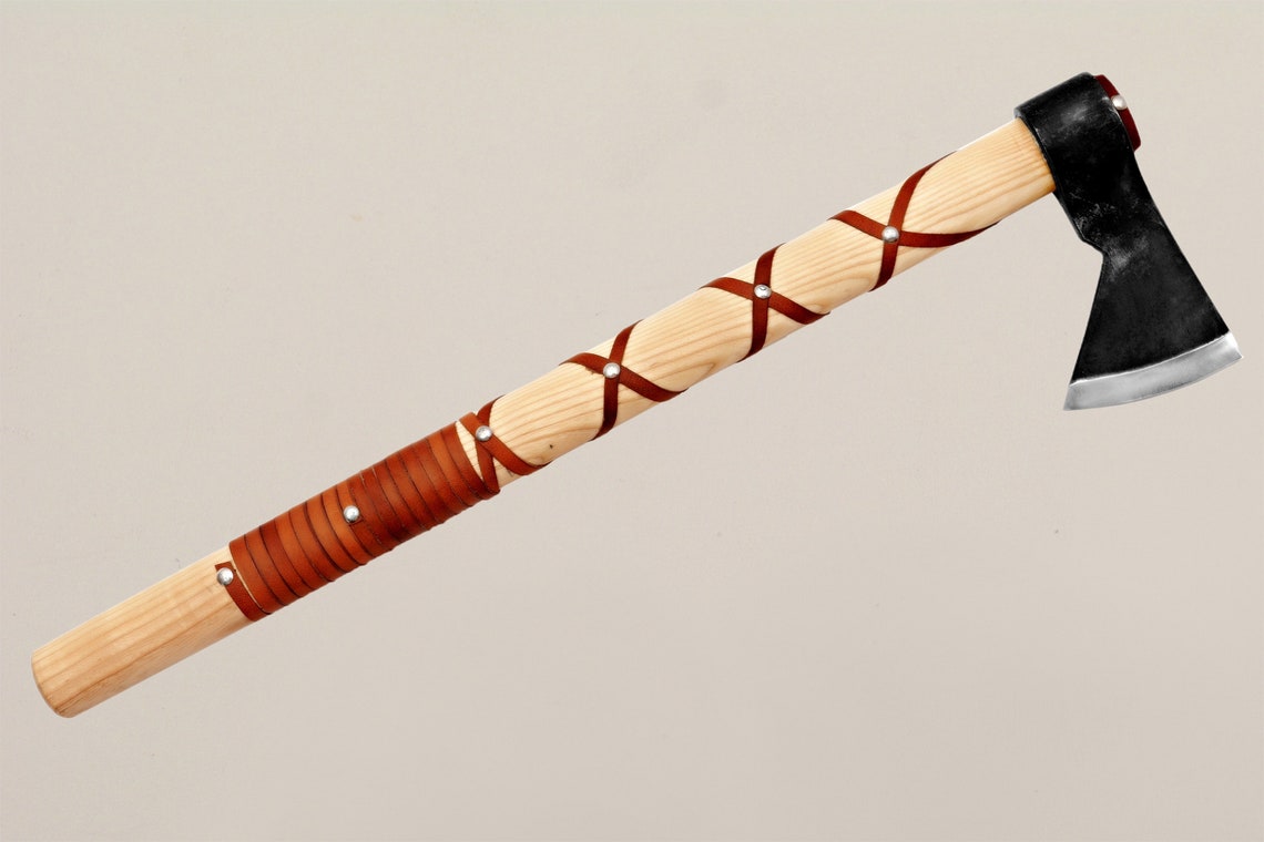 Throwing Axe, Viking Axe, Unique Design Axe, Hard Steel Axe, Wood ...