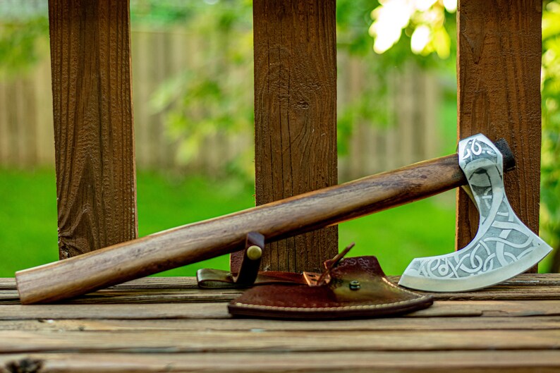 Large Axe Aching Hand Made Gift Axe Tempered Blade Axe - Etsy