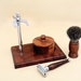 Handmade Shaving Set Wooden Shaving Set Gift Shaving Kits - Etsy