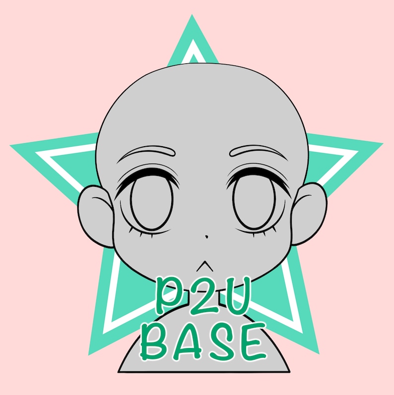 Chibi Icon / Avatar Base 1 P2U - Etsy