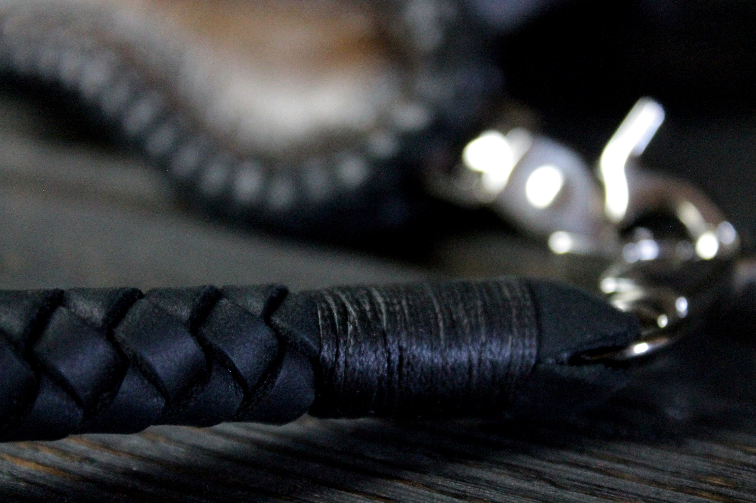 Leather Wallet Strap, Wallet Chain, Braided Leather Lanyard, Braided ...