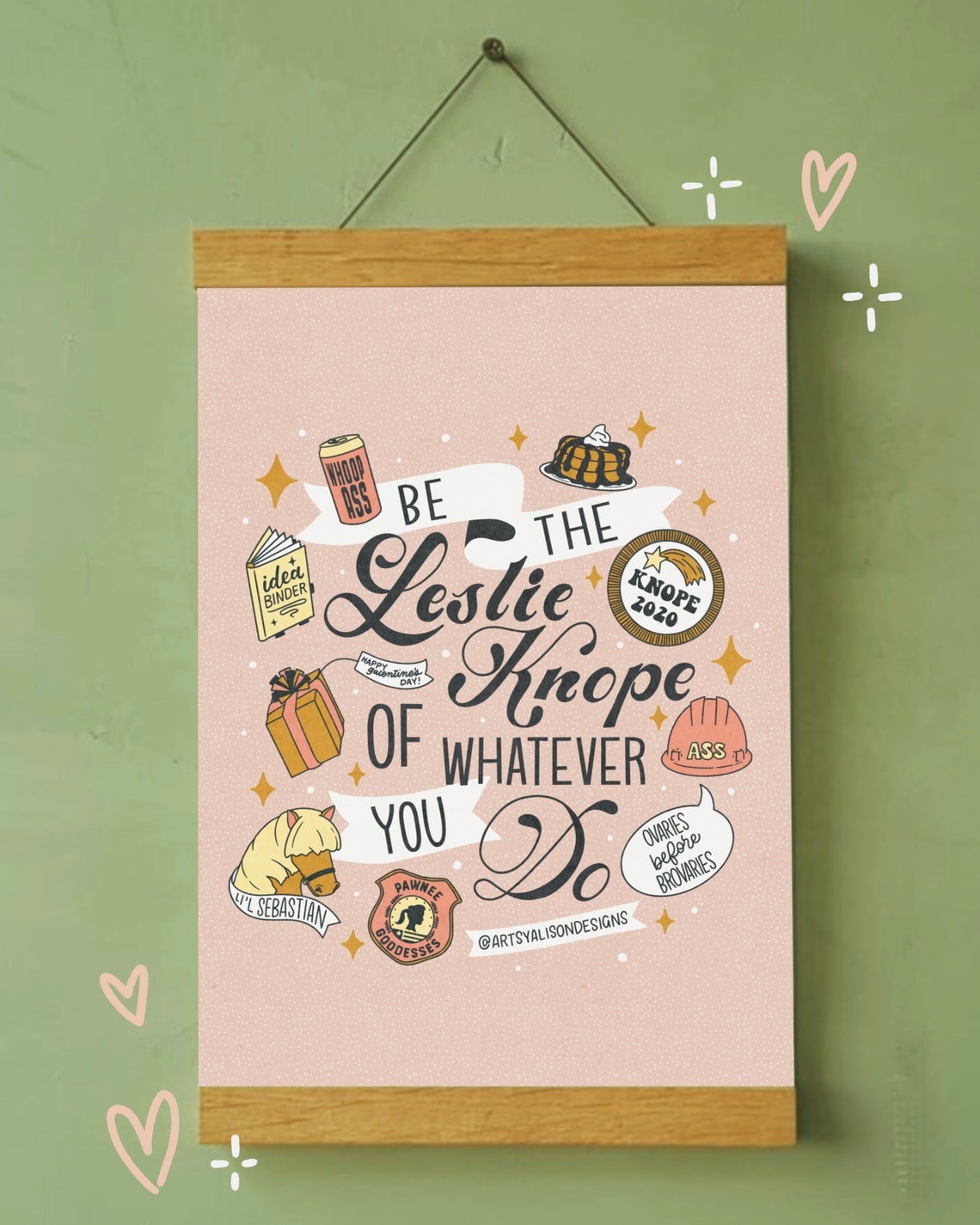 Leslie Knope Digital Print | DIGITAL Women Empowerment Art | Digital ...