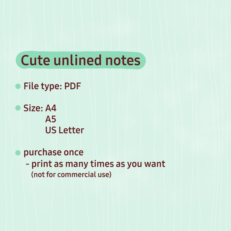 Cute Printable Notes Whale Theme - Etsy