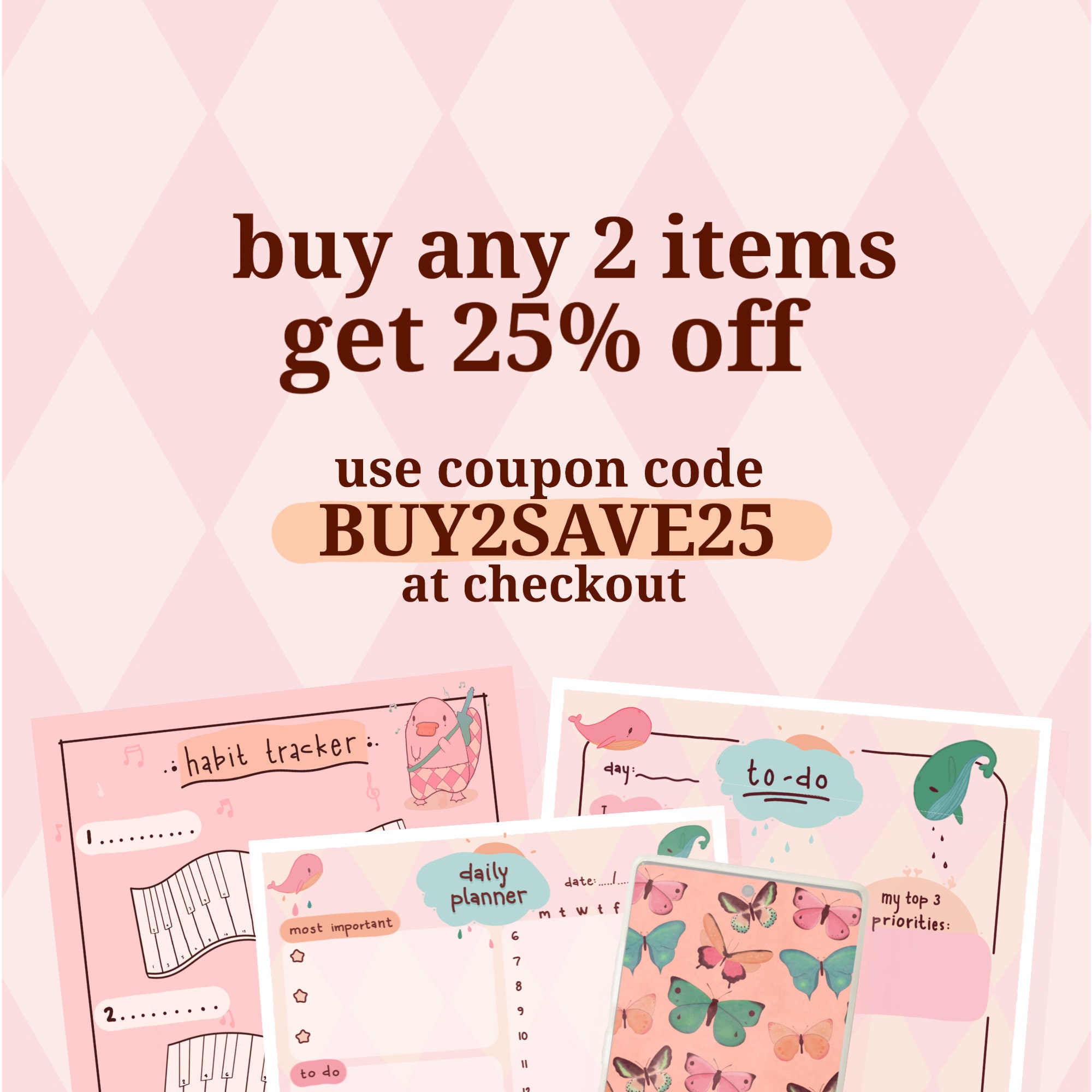 Cute Categorized Grocery List Printable A4 A5 US Letter - Etsy