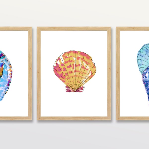 Seashell Painting - Etsy