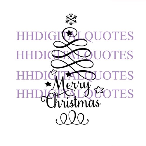 Wine Christmas Tree SVG Silhouette Cut File Digital Holiday - Etsy
