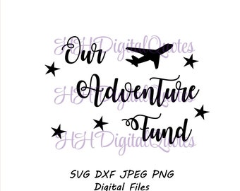 Adventure Fund Svg | Etsy