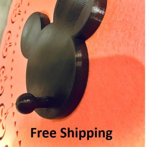Mickey Wall Hanger Mickey Mouse Coat Hanger - Etsy