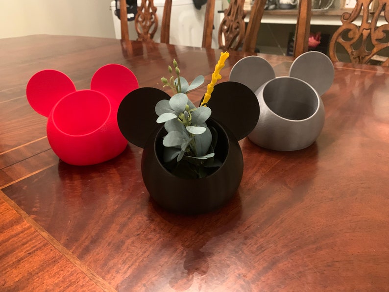 Mickey Mouse Succulent Planter - Etsy